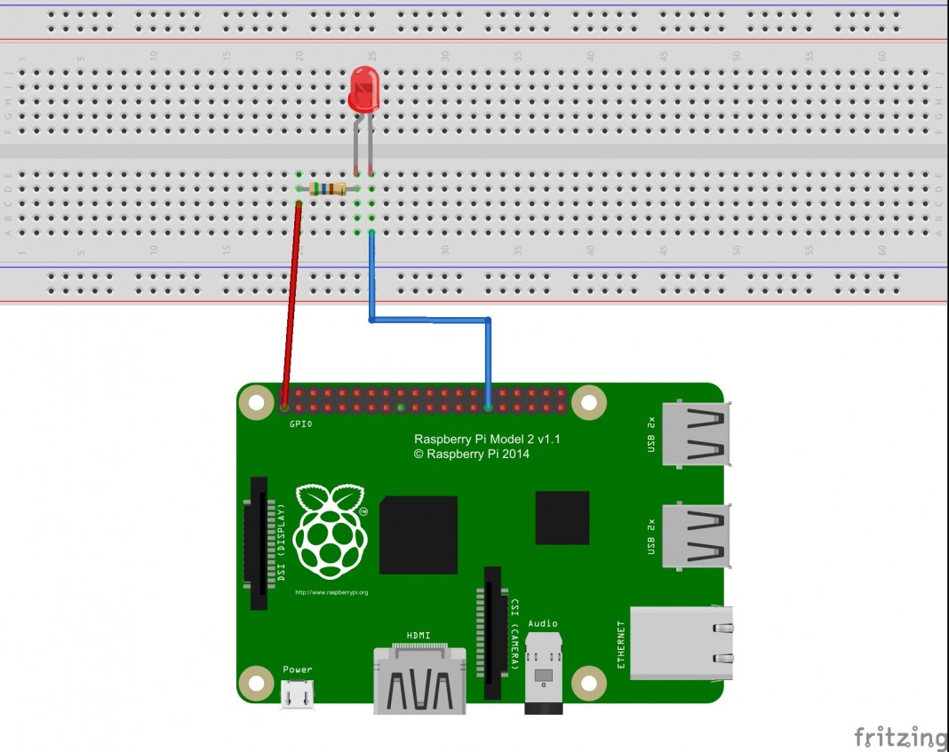 Raspberry Pi Windows 10 IoT Core ile Led Yakma