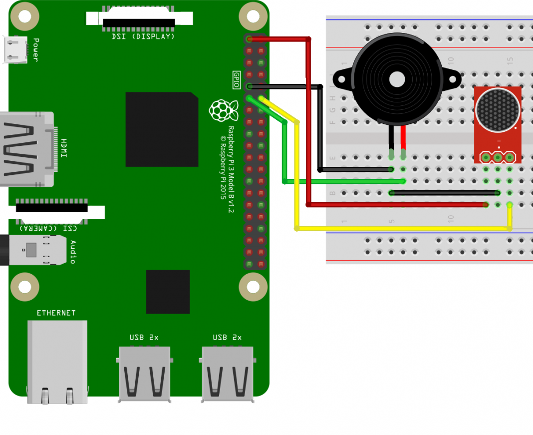 Raspberry Pi 3 İle Sese Duyarlı Alarm Devresi #16
