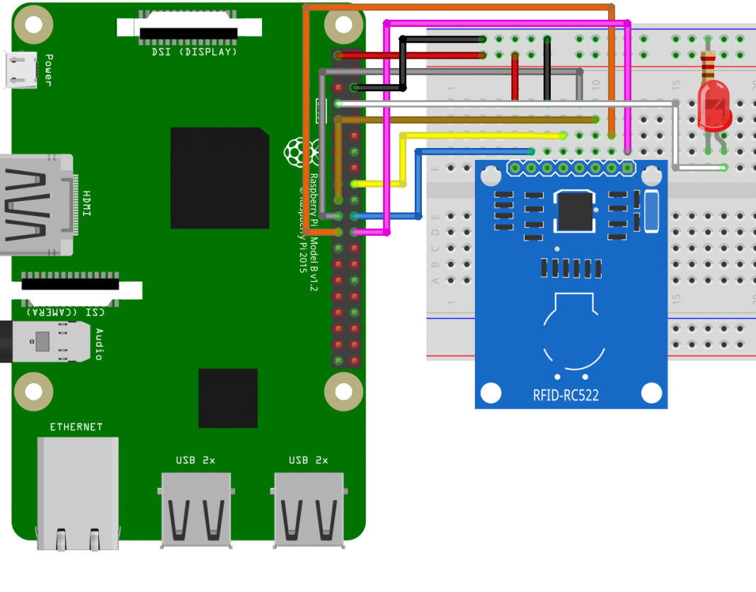 Raspberry Pi 3 İle RC522 RFID Modülü Kullanımı #15