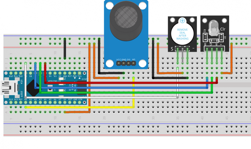 MQ-4 Gaz Sensörü ve Arduino İle Doğalgaz Kaçak Alarmı Yapalım