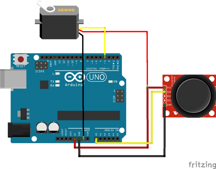Arduino Dersleri #12: Arduino Joystick ile Servo Motor Kontrolü