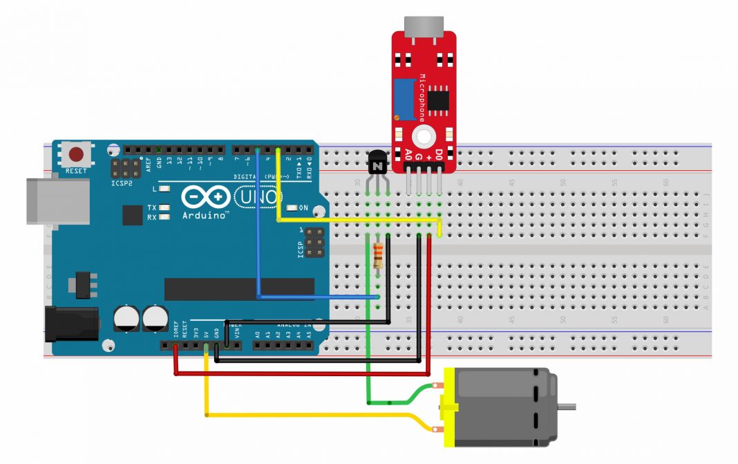 Arduino Dersleri #11: Arduino ile Ses Sensörü Kullanımı - Sesle Motor Kontrol