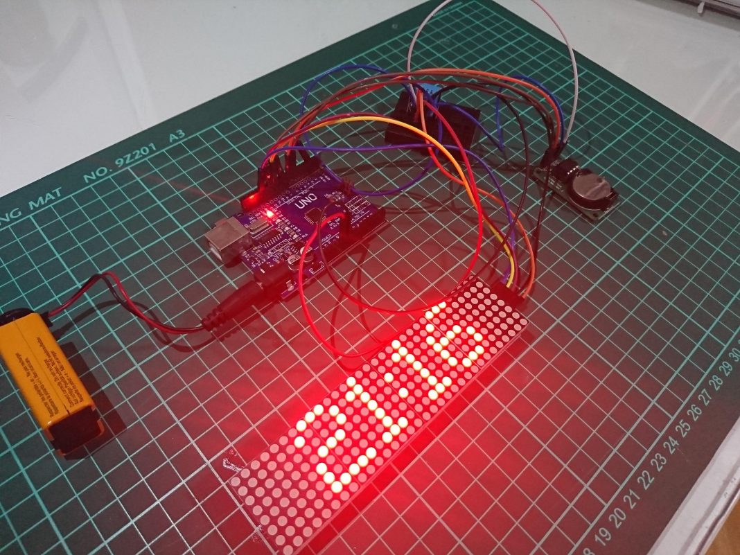 Dot Matrix ve Arduino ile Saat Yapalım