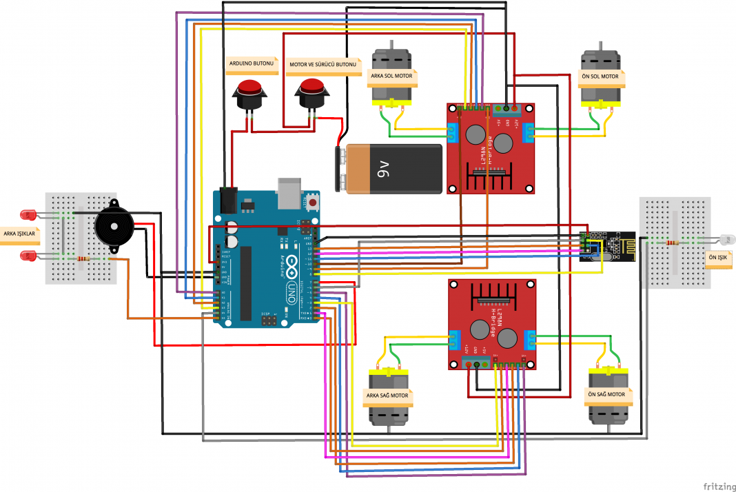 RC Araba Yapımı - RC Aracınızı Kendiniz Yapın!