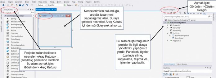 Arduino ve C# Haberleşmesi ile Led Yakma - 1.Ders
