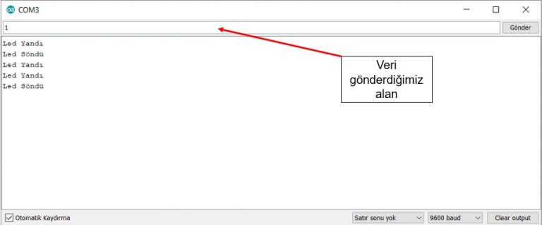 Arduino ve C# Haberleşmesi ile Led Yakma - 1.Ders