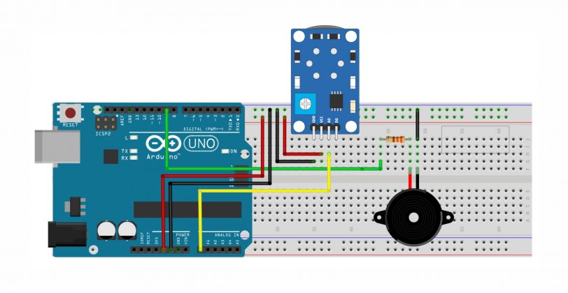 Arduino Dersleri #18: Arduino Yanıcı Gaz Alarmı (MQ-2 Gaz Sensörü ...