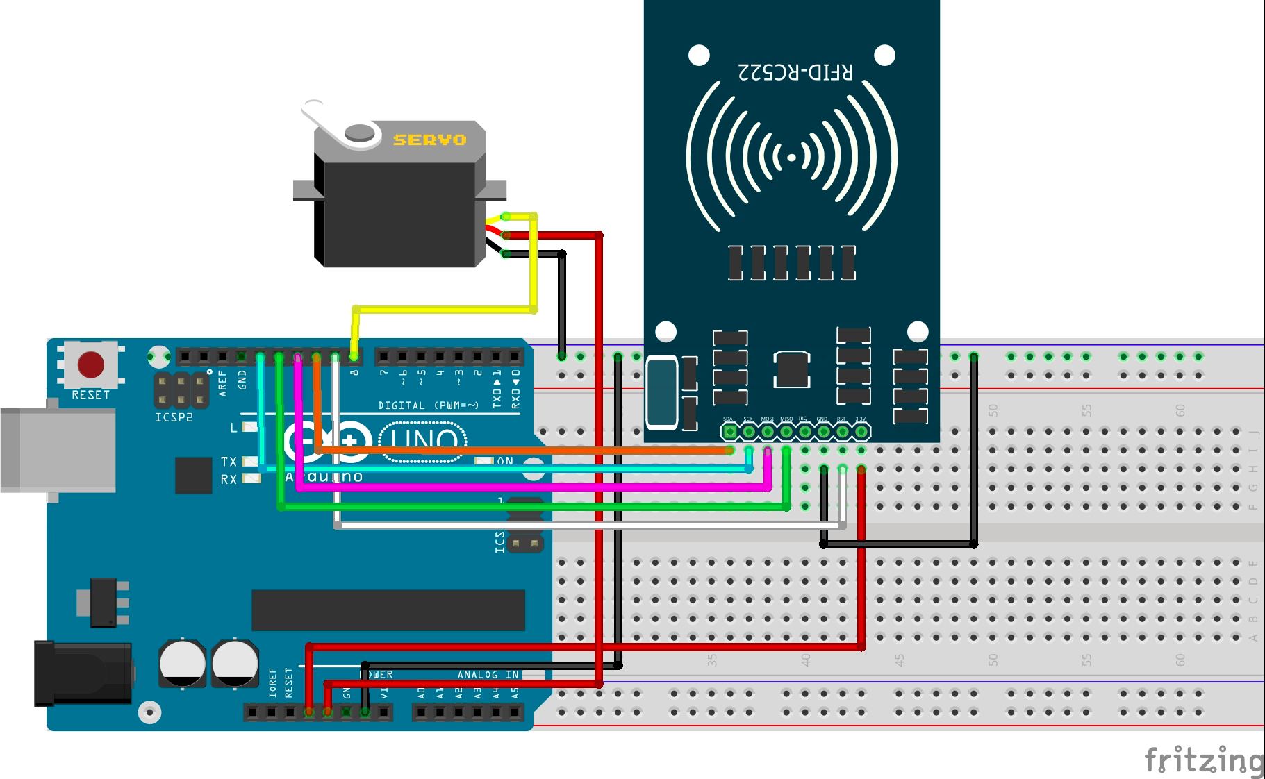 Arduino ile RFID Kart Okuyucu (RC522) İle Kapı Kilidi Yapımı
