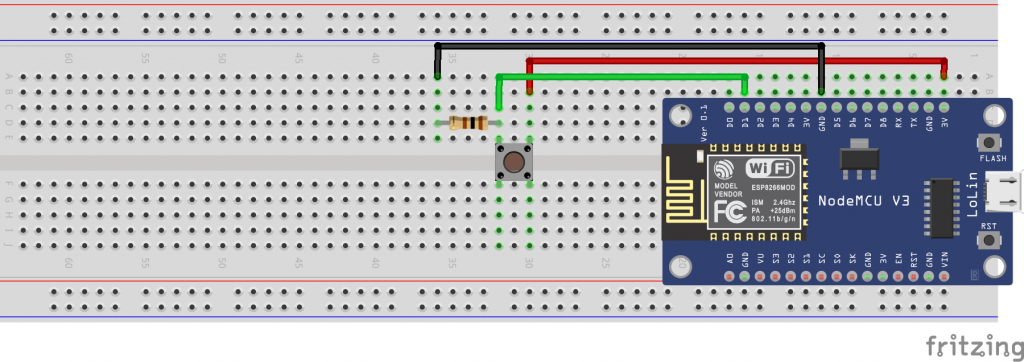 NodeMCU ile IoT Buton - Tek Tuşla Mail Gönder