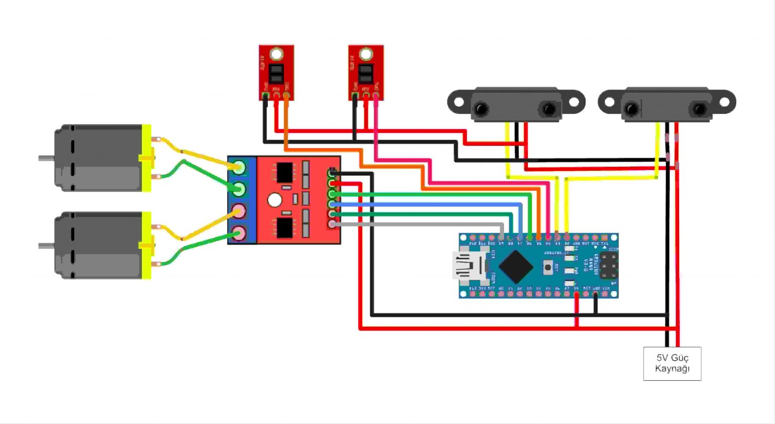 Sumo Robot Yapımı - [Videolu 50dk'da Detaylıca Öğren]
