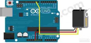 Arduino Servo Motor Kontrolü (Potansiyometre İle)
