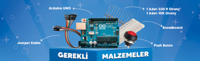 Arduino Dersleri #3: Arduino Buton İle Led Yakma