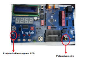 Tinylab Projeleri #3: Tinylab ile Potansiyometre Kullanımı