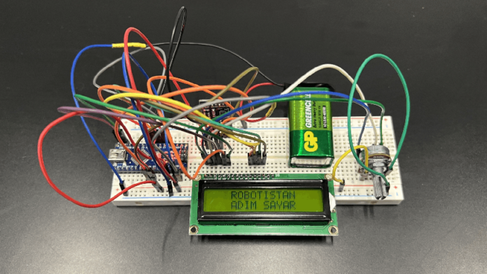 Pedometre Adım Sayacı Yapımı
