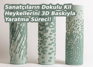 Sanatçıların Dokulu Kil Heykellerini 3D Baskıyla Yaratma Süreci ...