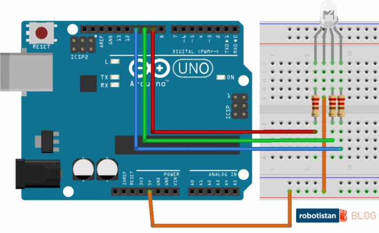 Arduino ile RGB LED Projesi #7