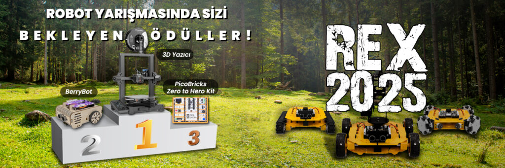 2025 REX Robot Yarışması - Maker | Türkiye | Robotistan.com