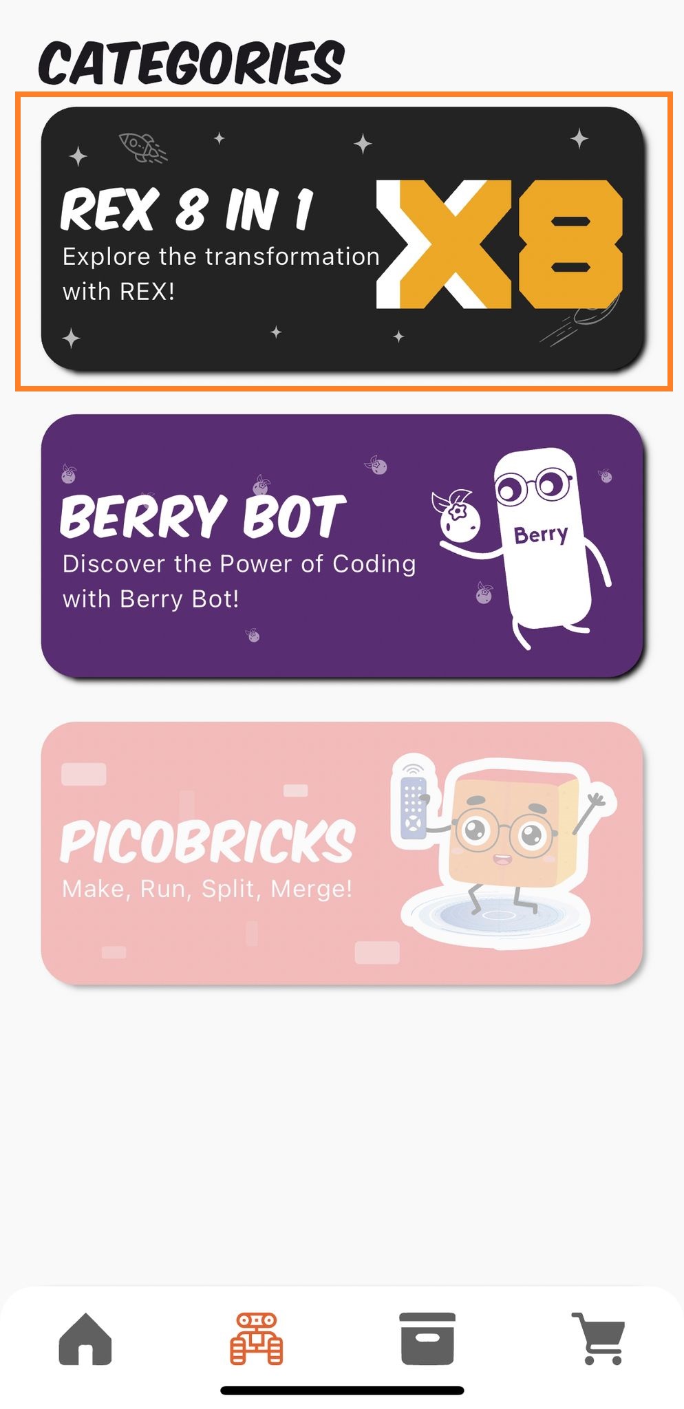 REX Robotlarını PicoBricks Go ile Kontrol Edelim! (Arduino IDE)