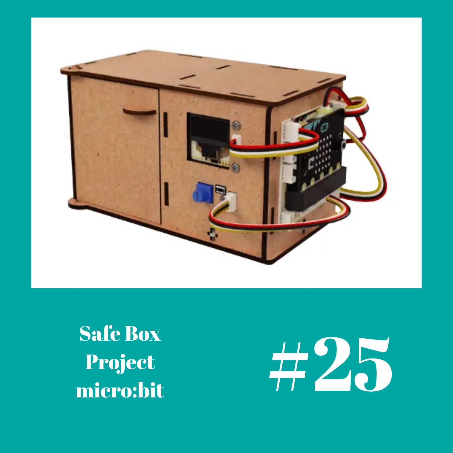 #25 PicoBricks (micro:bit) Safe Box Projesi